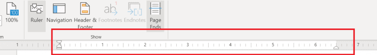 How to show ruler in word online - WordOnlineTips.com