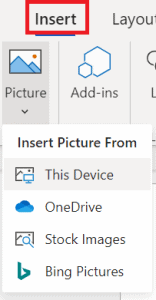 How to overlay one image over another in Word online - WordOnlineTips.com