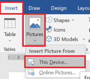 How to overlay one image over another in Word online - WordOnlineTips.com