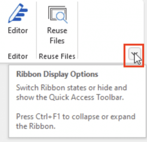 How to hide ribbon in word online - WordOnlineTips.com