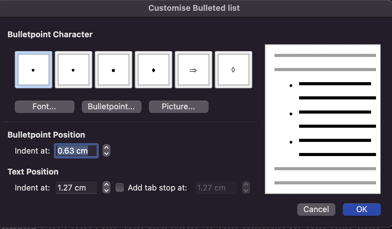 How to customize lists in Microsoft word online - WordOnlineTips.com