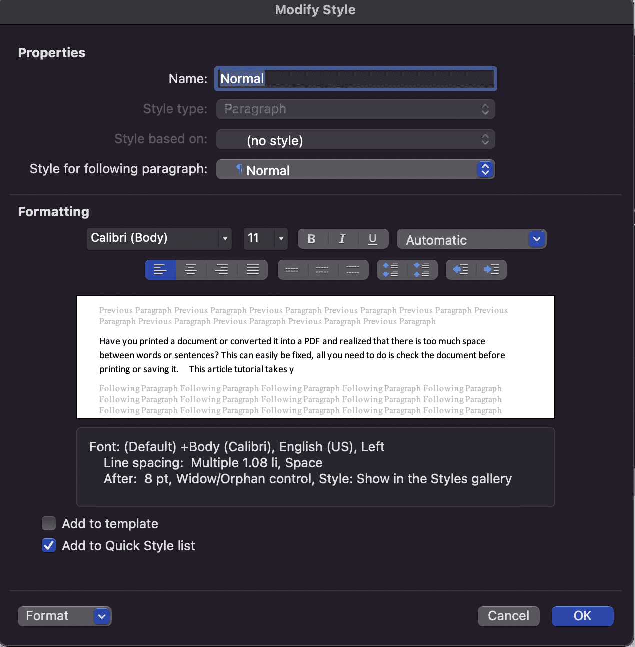 How to set double spacing in word online? - WordOnlineTips.com