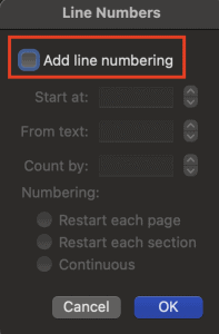 How to add line numbers in Word Online? - WordOnlineTips.com