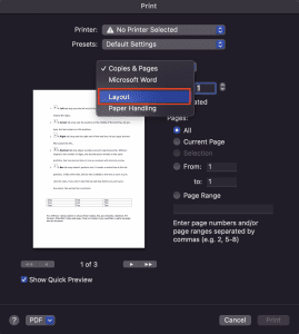 How to print two pages side by side in Word? - WordOnlineTips.com
