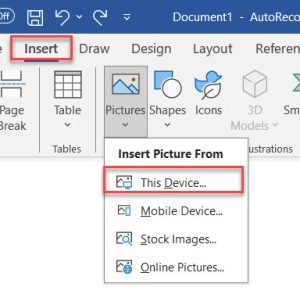 How to stretch an image full width in Word Online? - WordOnlineTips.com